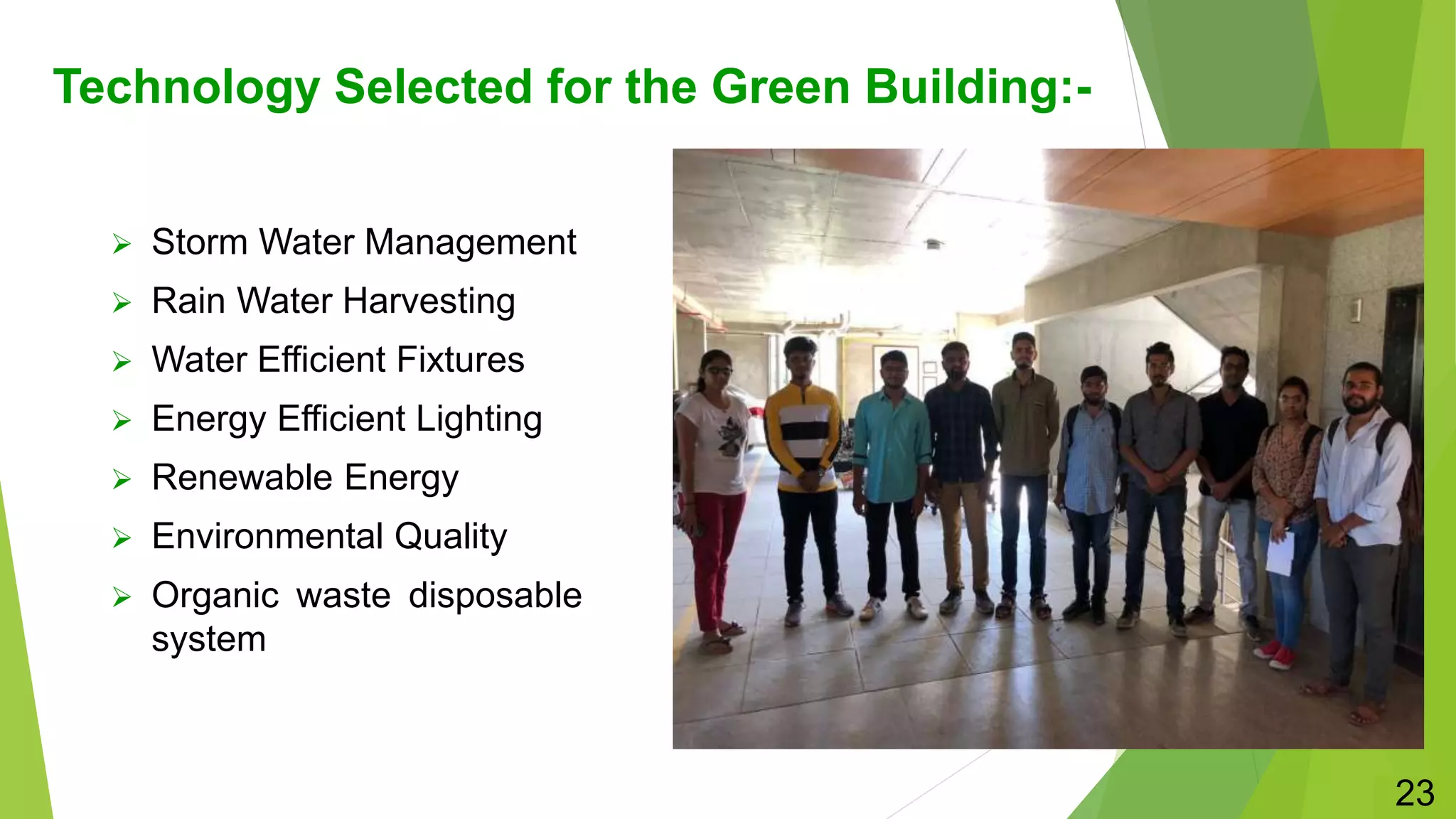 Green Building Construction: Case study on Green Building | PPTX