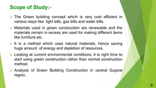 Green Building Construction: Case study on Green Building | PPTX