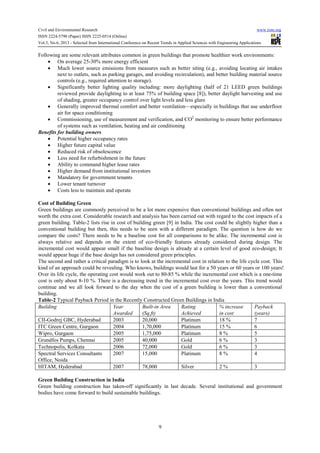 Green building construction for sustainable future | PDF
