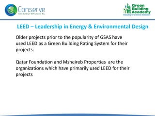 Green Building Facilitation in Qatar | PPTX