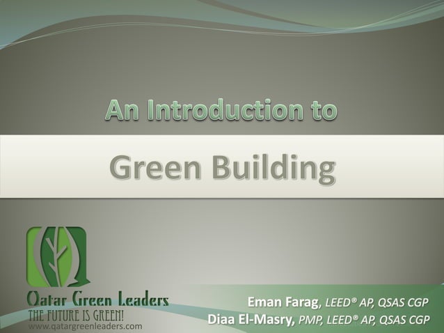 An Introduction to Green Building | PPT