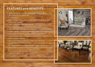 Green building material:NO ADDED FORMALDEHYDE wood panels