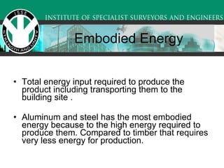 Green building materials | PPT