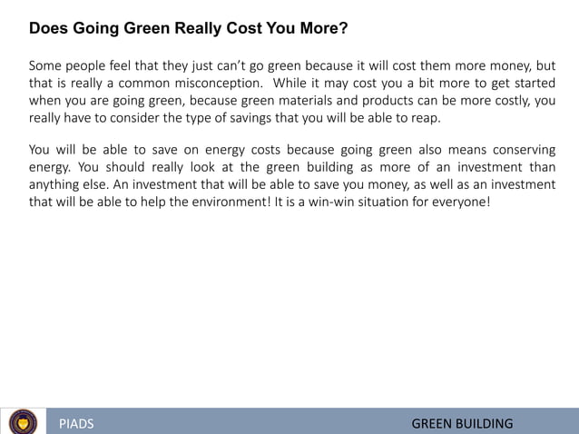 green building notes and their criteria rating | PDF | Environmental ...