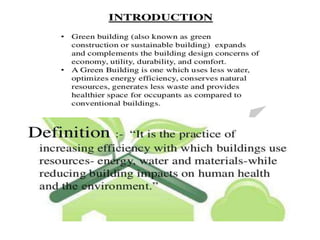 Green building ppt | PPT