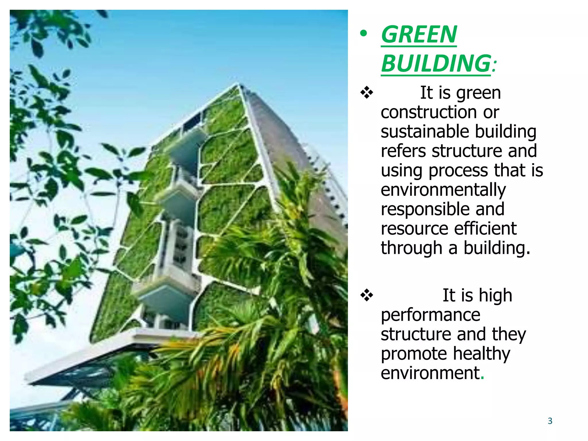 Green building ppt | PPT