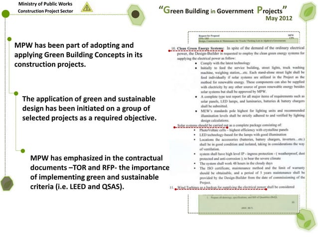 Green building presentation eng.ayman | PPT