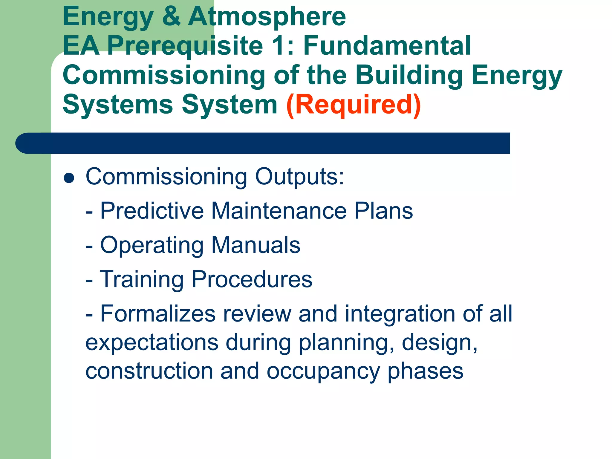 Green building rating system seminar | PPT