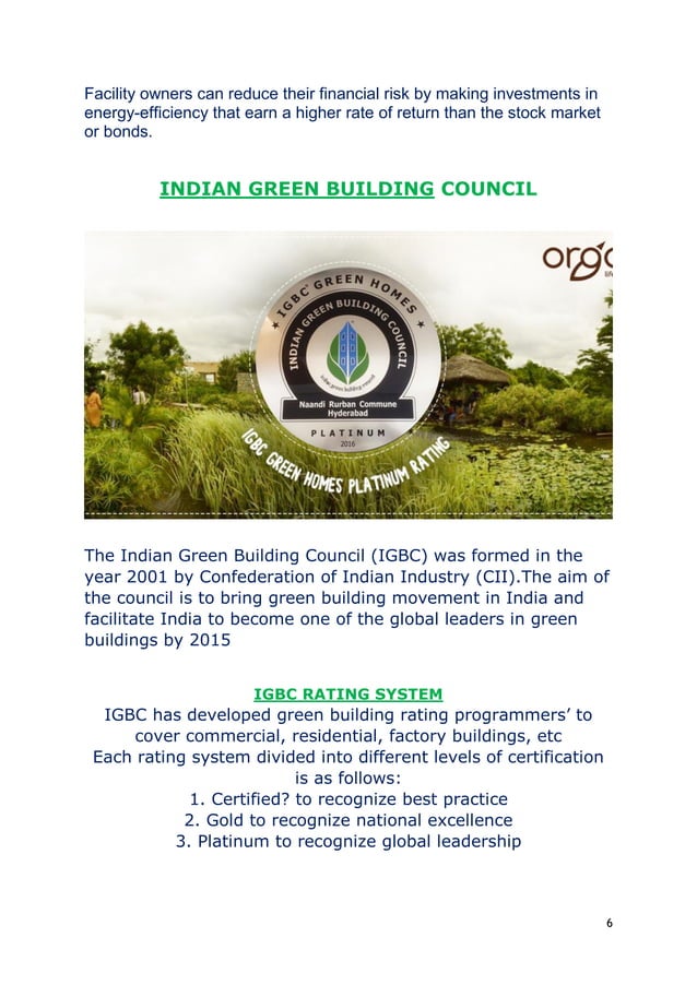 Green building report | PDF | Construction Industry | Industries