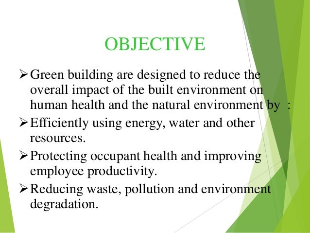 Green buildings