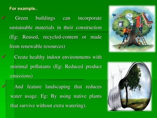 Green buildings | PPT