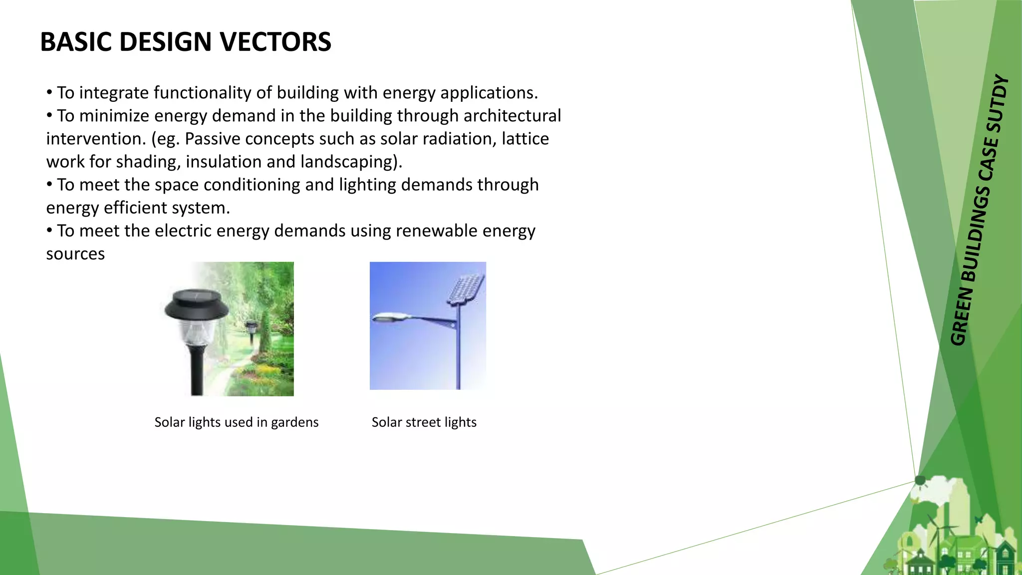 Green buildings case study | PPTX