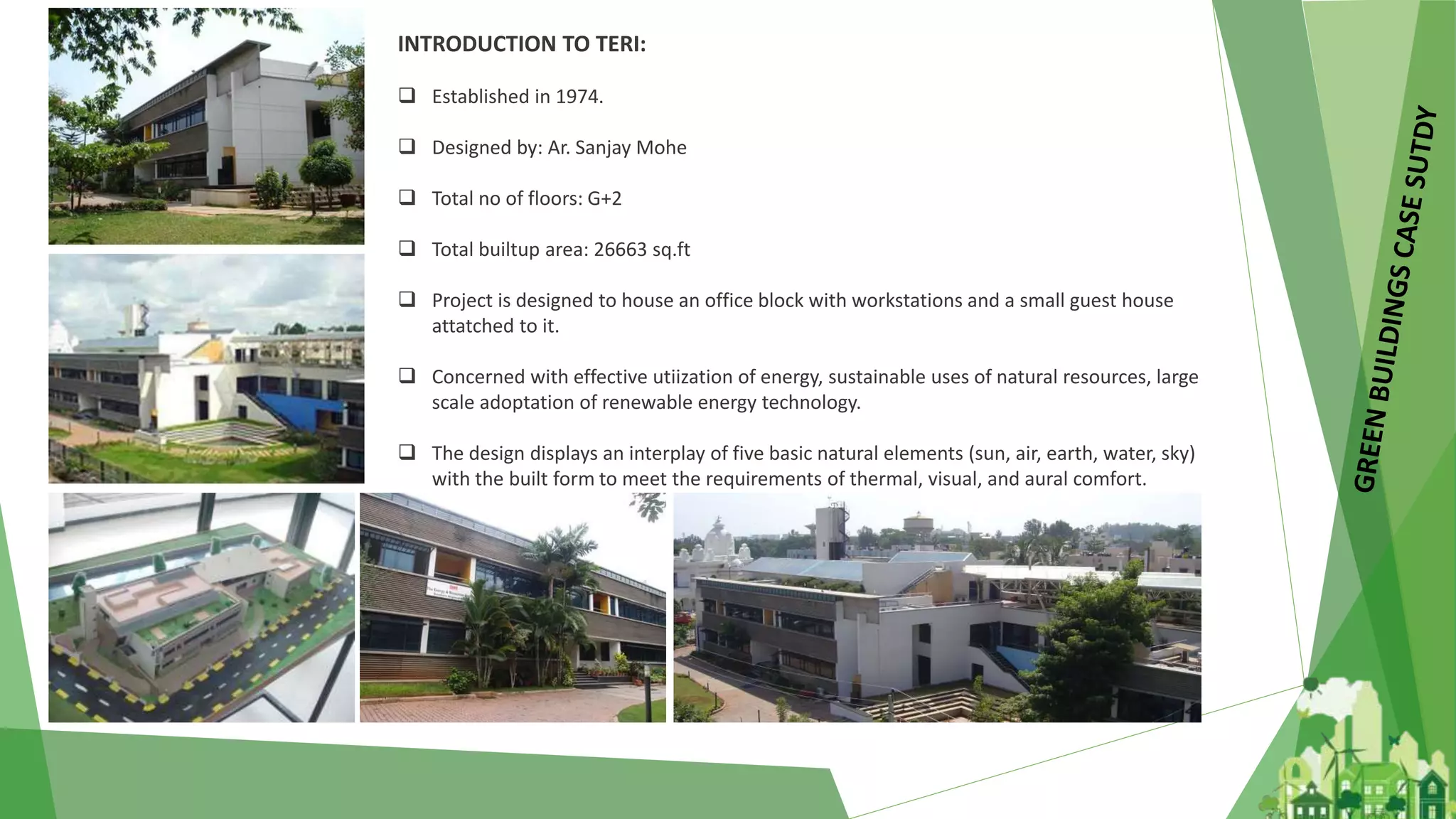 Green buildings case study | PPTX