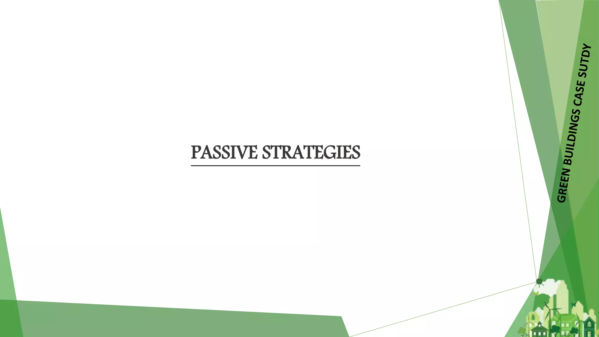 Green buildings case study | PPTX