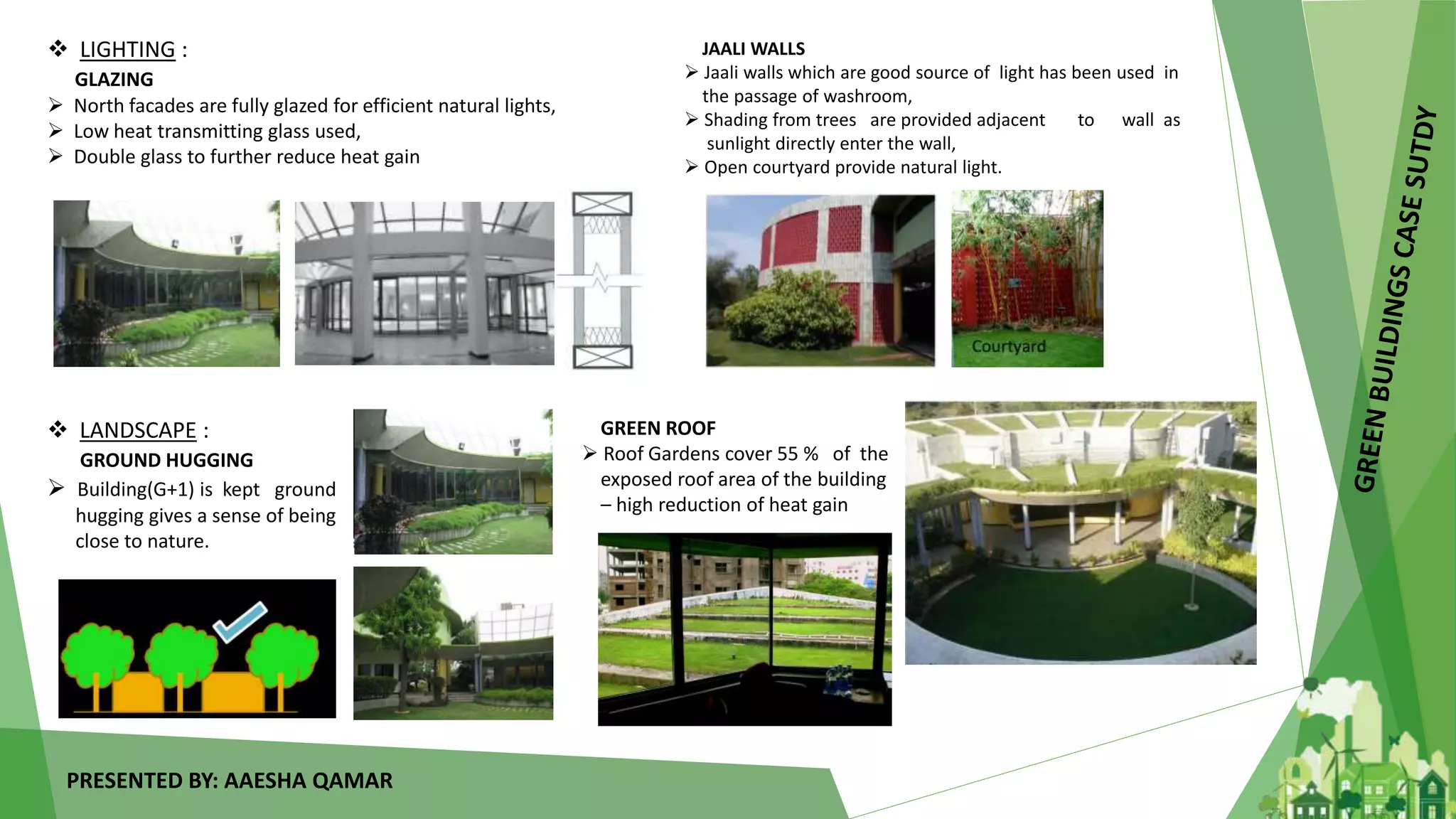 Green buildings case study | PPTX
