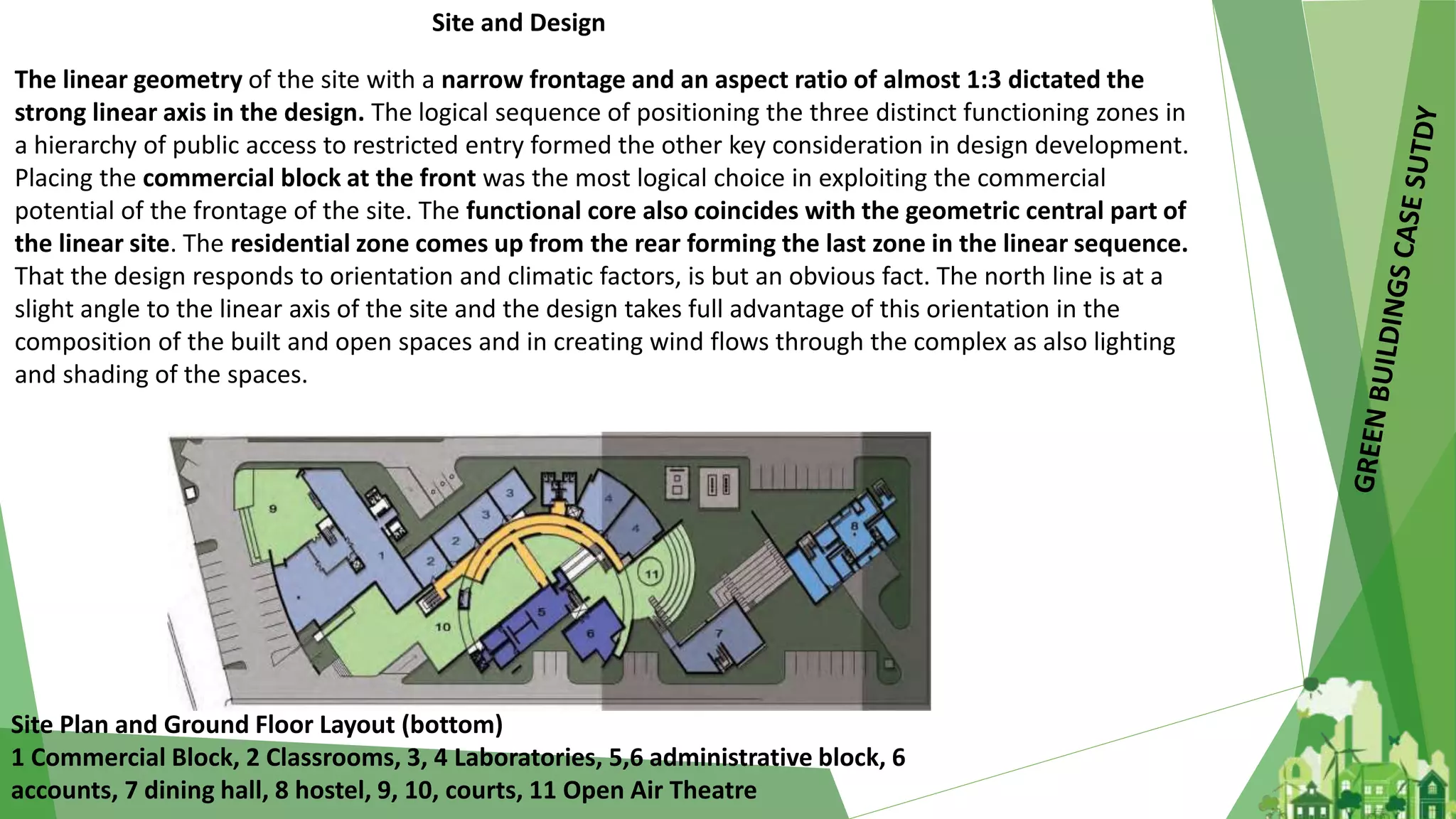 Green buildings case study | PPTX