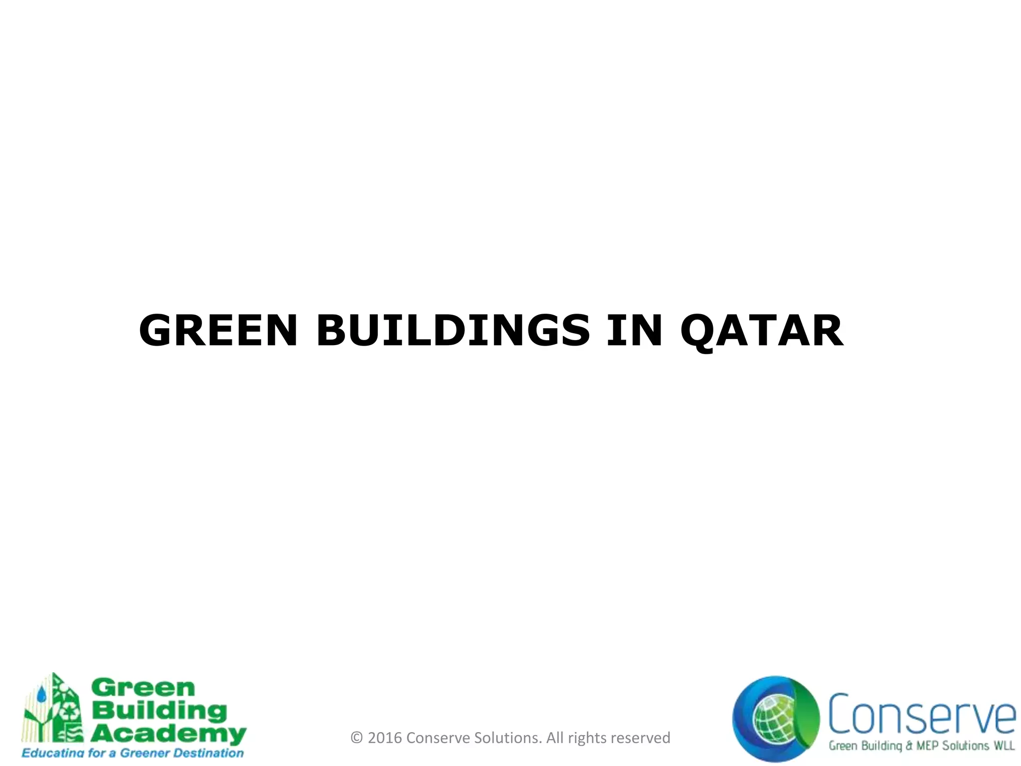 Green buildings in qatar | PPSX