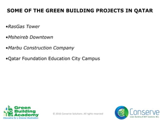 Green buildings in qatar | PPSX