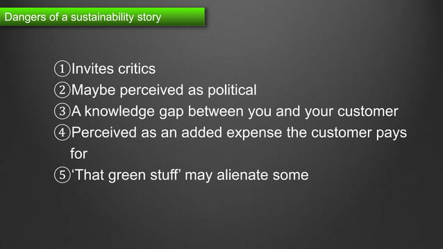 What’s Your Sustainability Story? The 10-step CSR formula | PPT