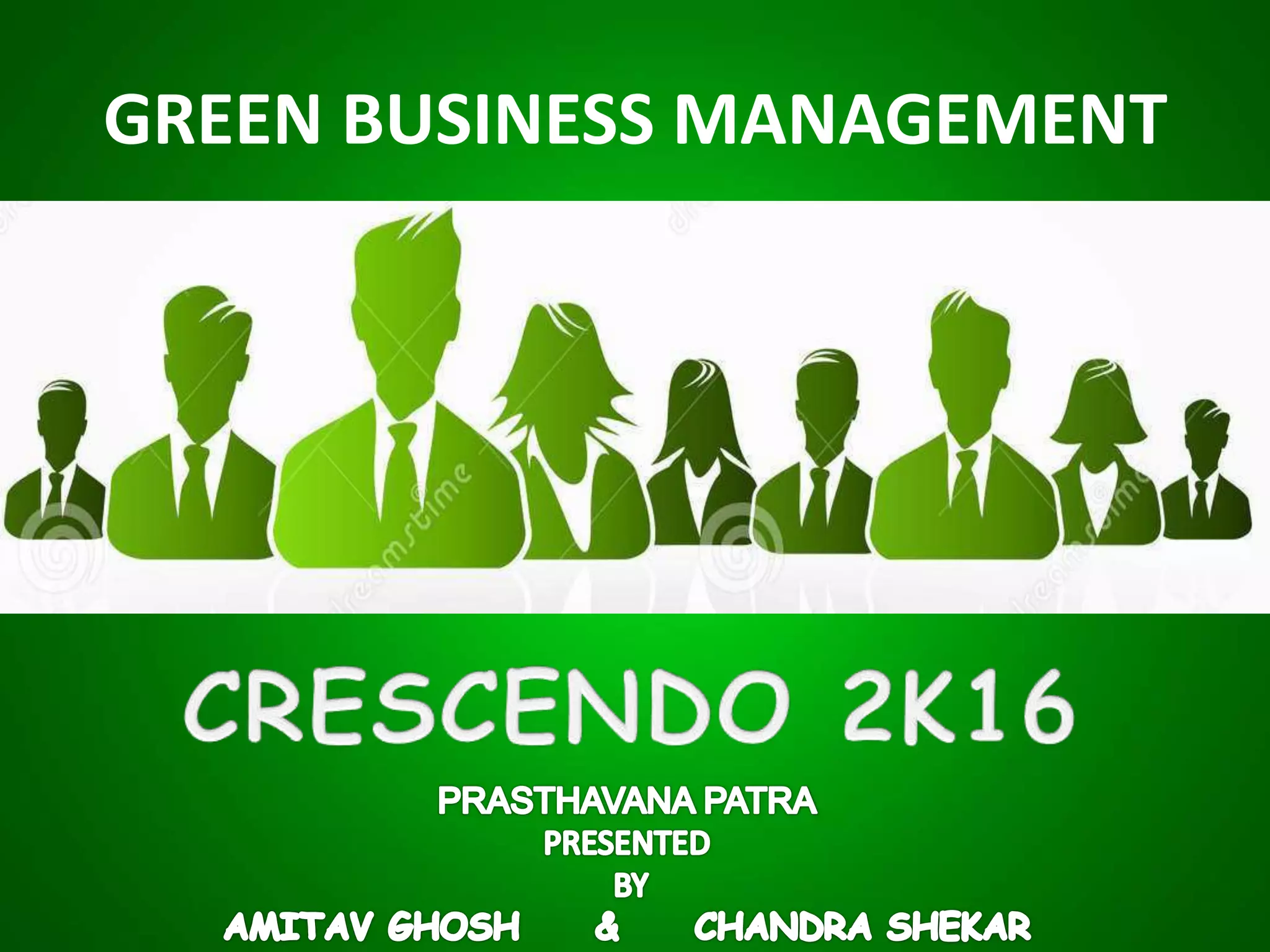 Green Business Management Over View | PPTX