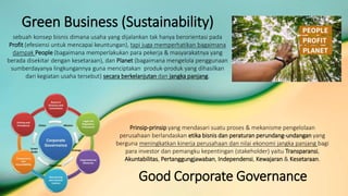 Green Business Part of Good Corporate Governance? | PPT