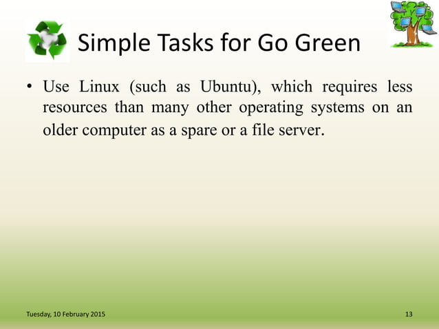 Green business process management ppt | PPTX