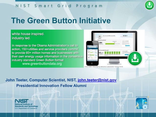 GreenButton Technical Overview (July 2014) | PPTX