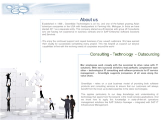 Green byte profile 2017 with mobile and dotnet | PPT