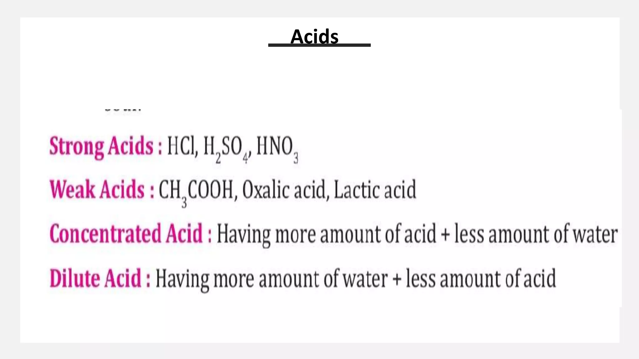 Acid base and salt class 10 science|| what are indicators | PPTX