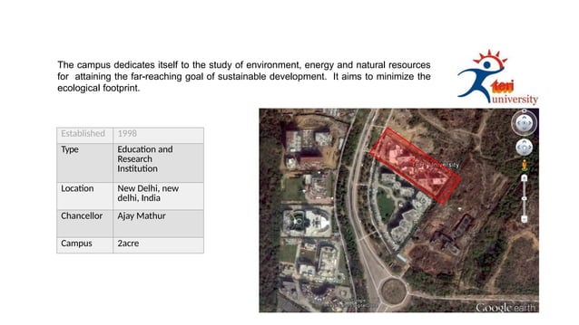 green campus case study.pptx DETAILED GREEN CAMPUS DESIGN STUDY | PPTX