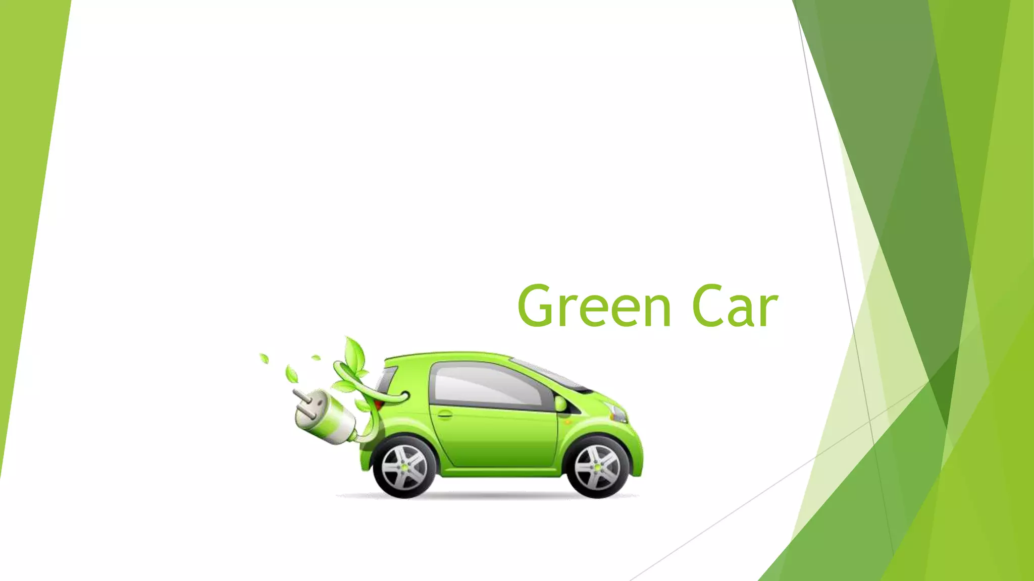 Green cars | PPTX