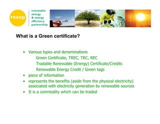 Green Certificates | PDF