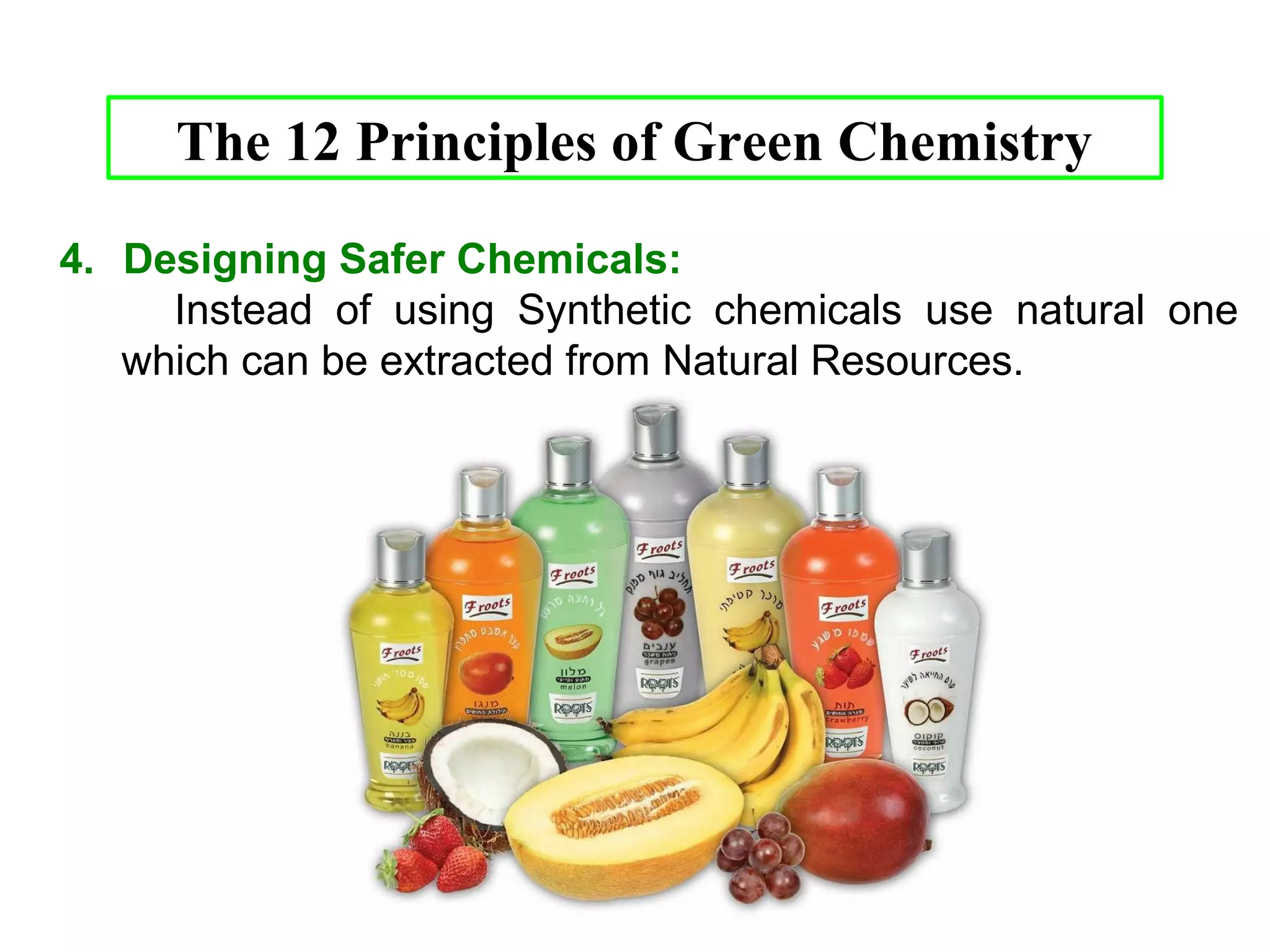 Green chemistry | PPTX