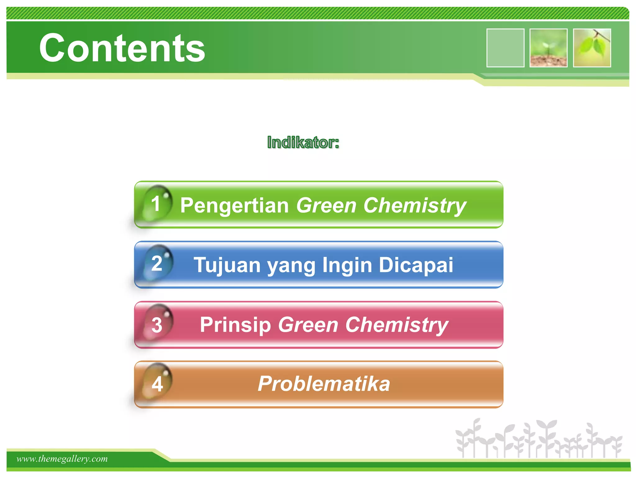 Green Chemistry | PPTX