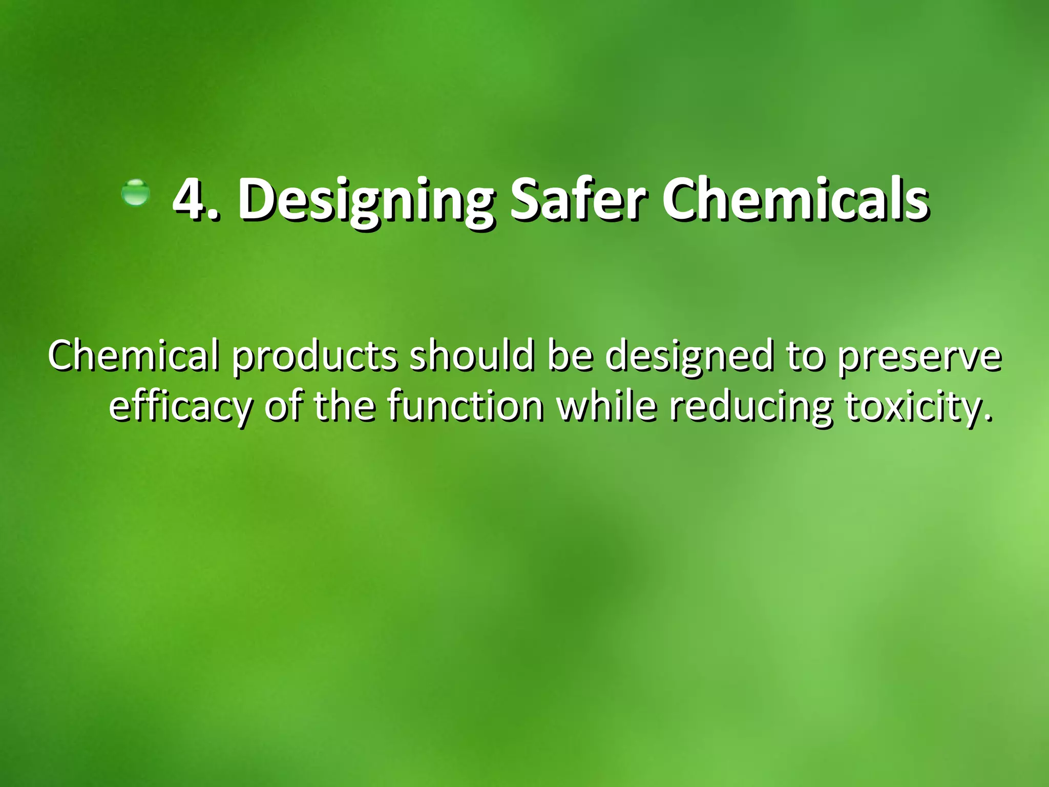 Green chemistry | PPT