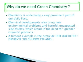 Green chemistry | PPT