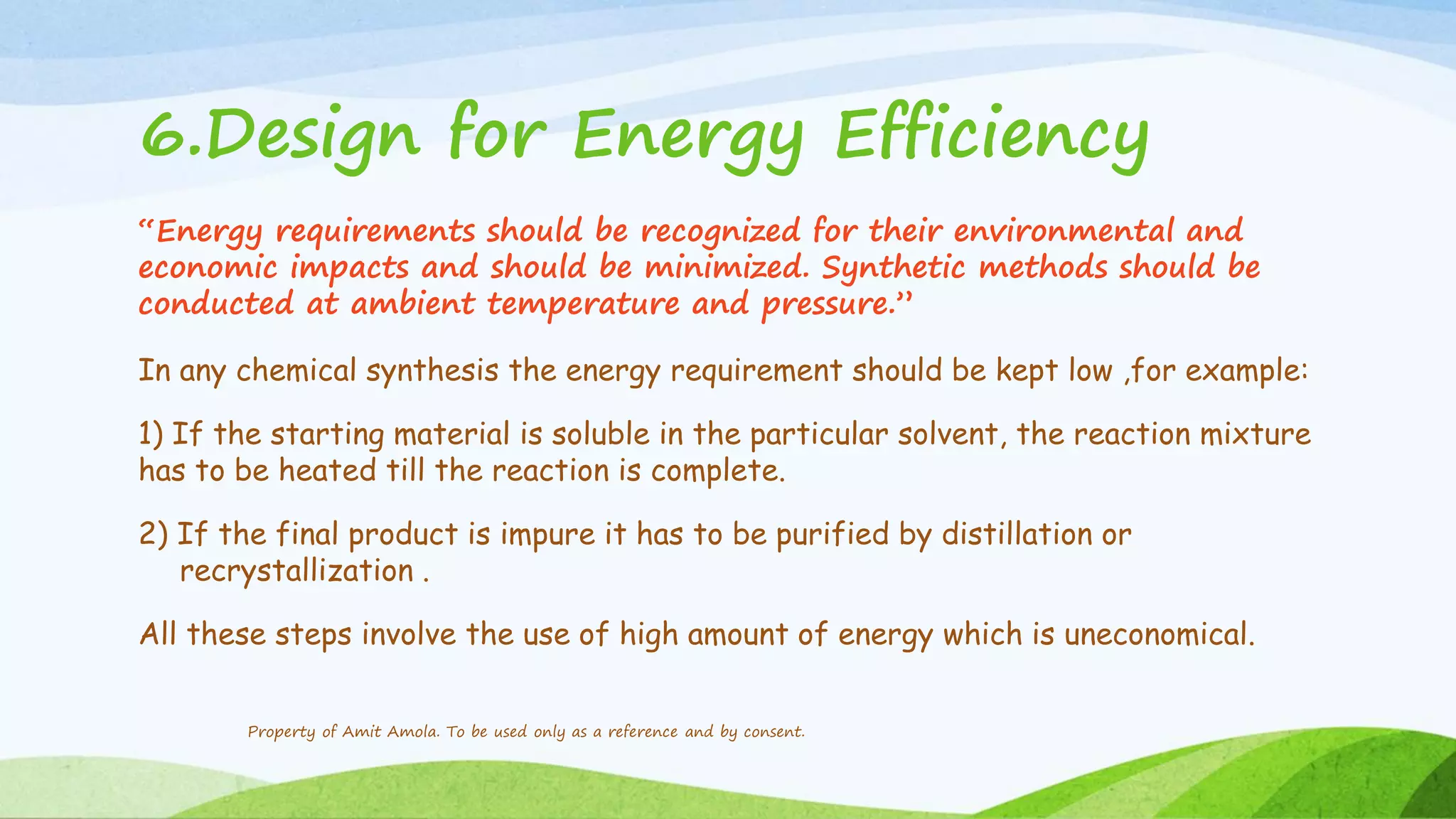 Green chemistry, Its Applications and Benefits | PDF