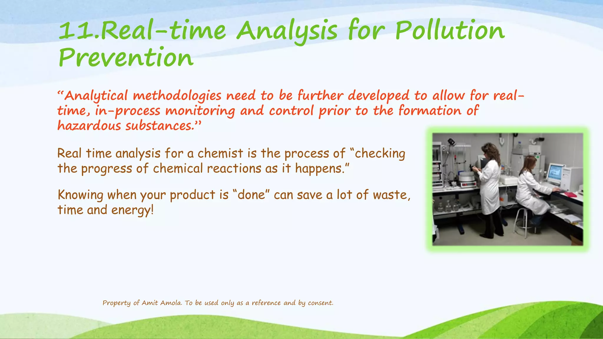 Green chemistry, Its Applications and Benefits | PDF