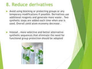 Green chemistry | PPTX