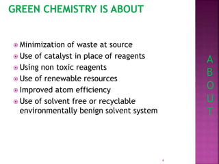 Green chemistry | PPT