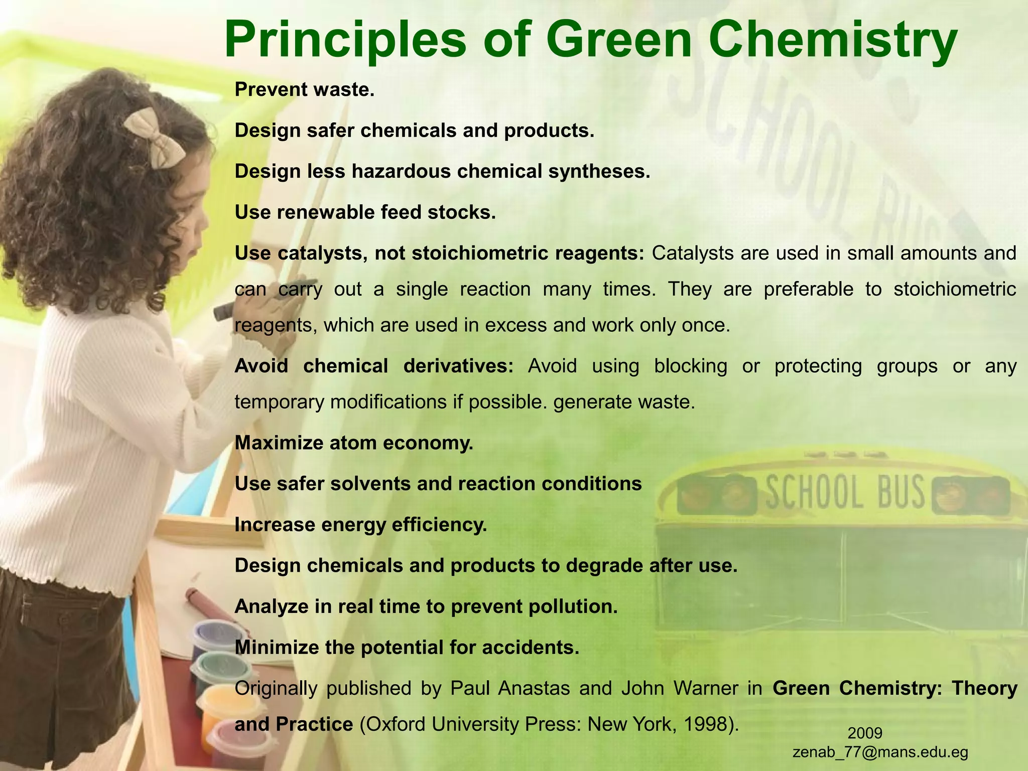 Green chemistry | PPT