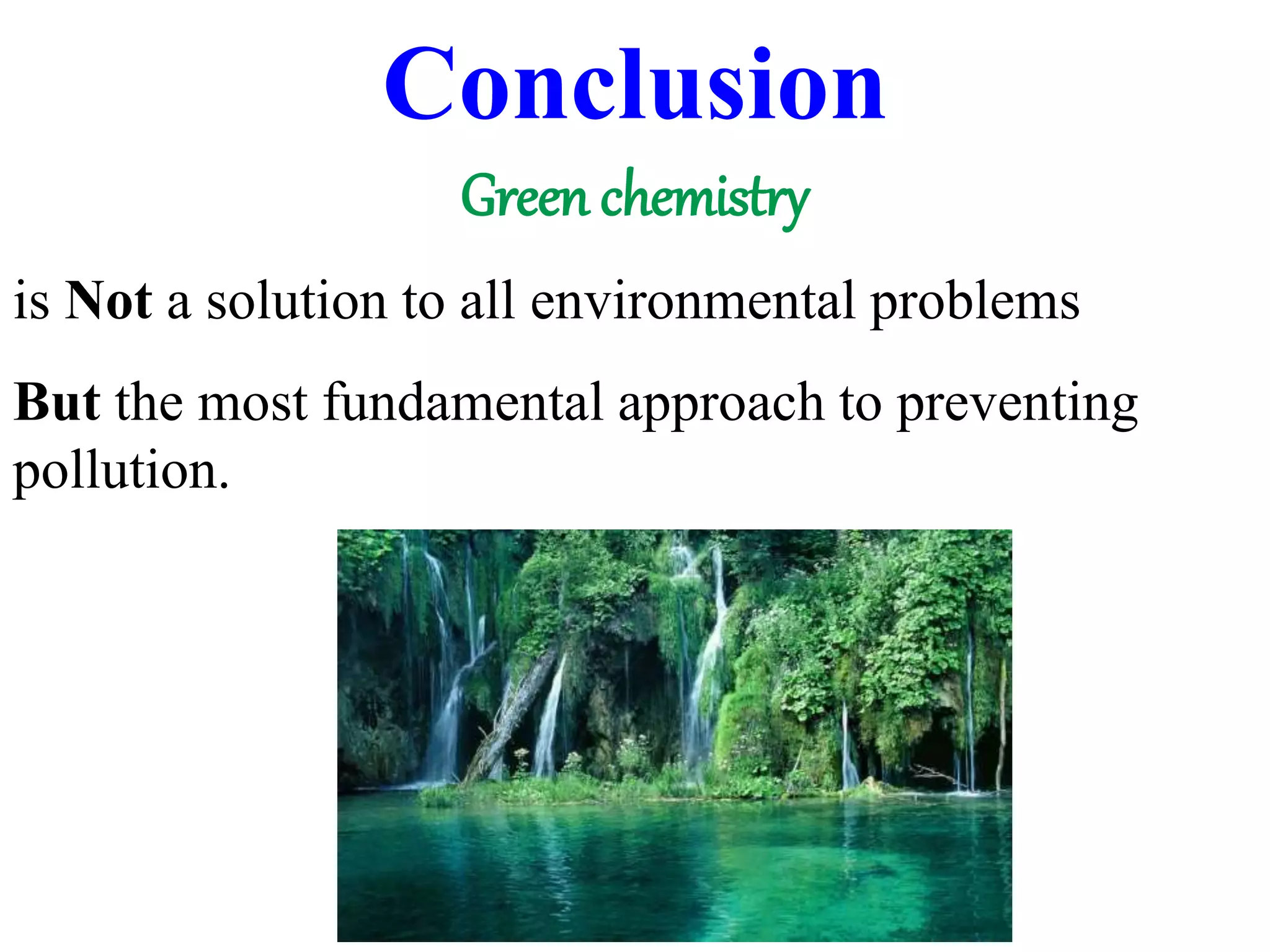 Green chemistry | PPT