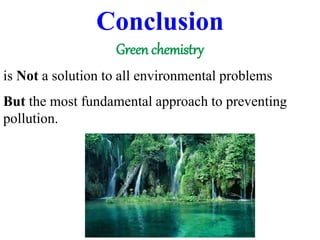Green chemistry | PPT