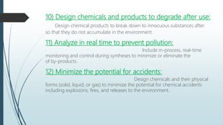 Green chemistry | PPTX