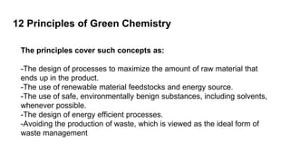 Green chemistry | PPT