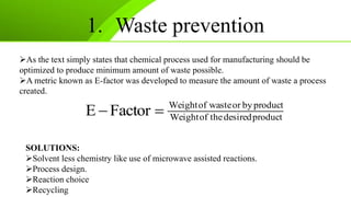 GREEN CHEMISTRY AND MICROWAVE ASSISTED REACTIONS.pptx