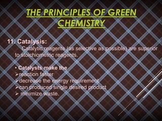 GREEN CHEMISTRY | PPTX