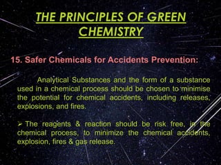 GREEN CHEMISTRY | PPTX