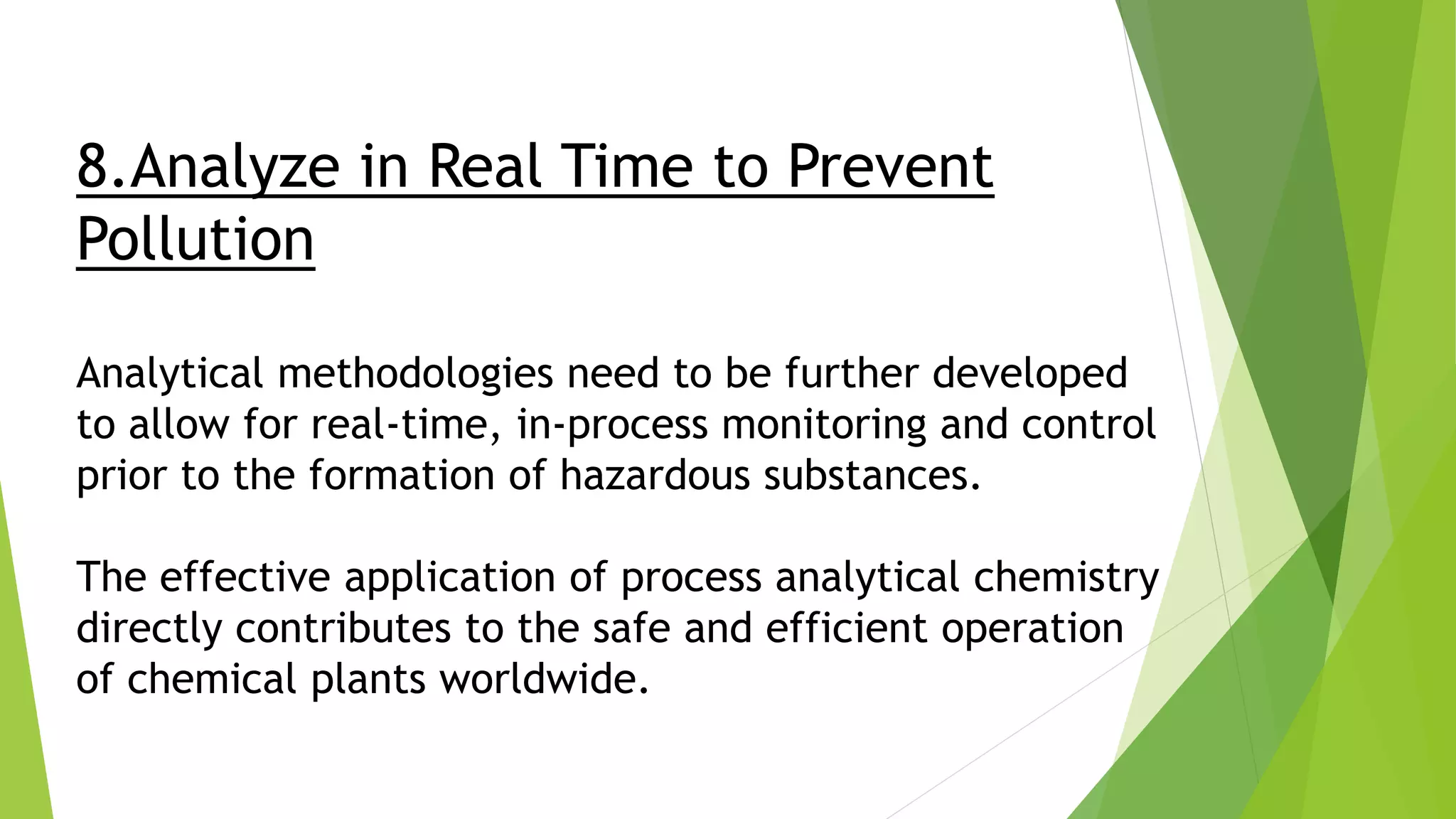 INTRODUCTION TO Green chemistry ppt | PPTX