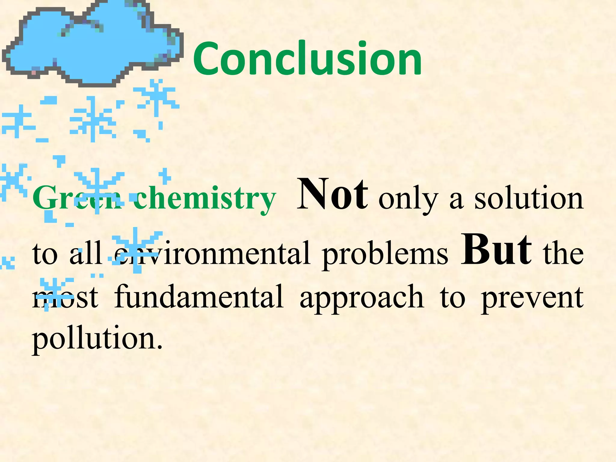 Green chemistry | PPT